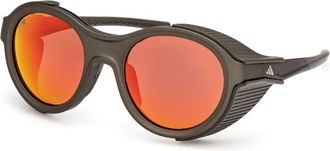 adidas Lunettes de soleil Akrion RND - Homme - Accessoires - Vert - Taille: 53 MM