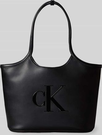 Calvin Klein Shopper mit Logo-Pr&auml;gung