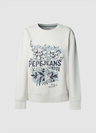 Pepe Jeans London Sweatshirt BEDA bedruckt, mit Rundhals