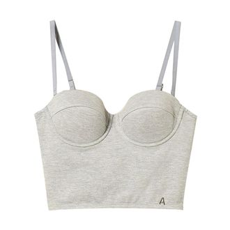 Twin-Set Milano Stitch Bodice - - Underwear - Damen - Grau - M