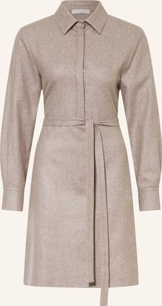 Antonelli Antonelli Firenze Hemdblusenkleid Nasco Mit Glitzergarn beige