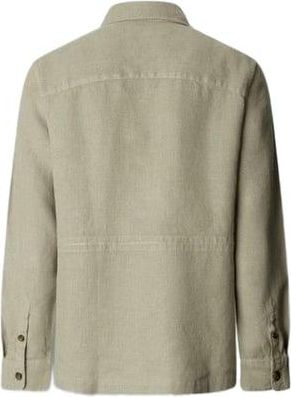 Fa&ccedil;onnable Chemise &agrave; poches en lin