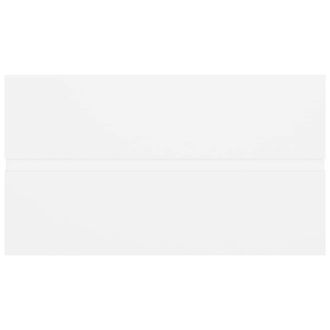 Generic Wandmontierter Waschbeckenschrank mit 2 Schubladen, Moderne Badezimmer-Waschtischschr&auml;nke, Wasserdichter Aufbewahrungsschrank Unter Dem (80 x 38,5 x 4