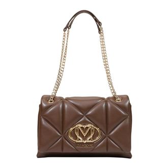 Love Moschino Mittlere Umh&auml;ngetasche - - Bags - Damen - Braun - ONE SIZE