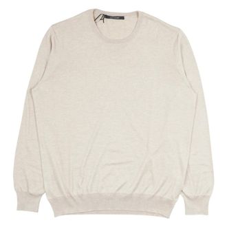 Tagliatore Homme, Pulls, Beige, Taille: 2XL Maille Ras du Cou