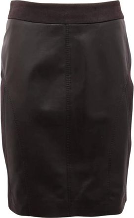 Pinko Pinko, Femme, Jupes, Noir, Taille: 38 FR Giocasta Skirt