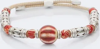 Isabel Marant Armband Janis aus Metall und Leder