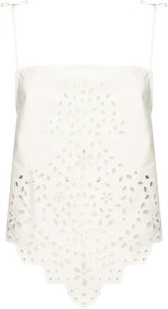 Self Portrait Top - Weiß