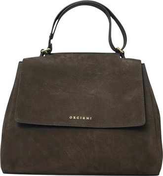 Orciani Femme, Sacs, Brun, Taille: ONE Size Sac &agrave; bandouli&egrave;re &eacute;l&eacute;gant en cuir Nabucco