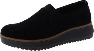 Clarks Mocassins Zylah Sky pour Femme, Daim Noir, 40.5 EU