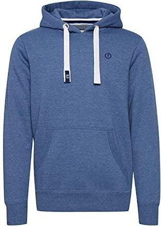 Solid SDBennHood Homme Pull à Capuche Hoodie Poche Kangourou Cordon de Serrage Poignets côtelés Détails du Label Mélange de Coton Regular Fit, Taille:XL, Co