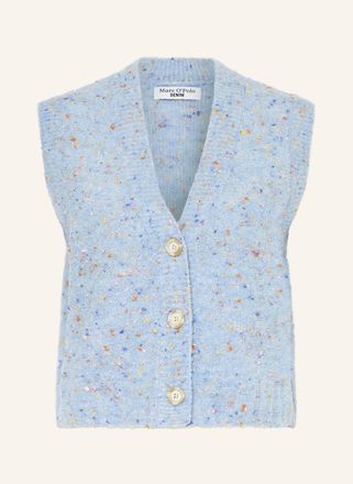 Marc O'Polo Denim Marc Opolo Denim Strickweste Aus Schurwolle blau