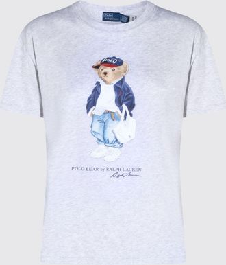 Polo Ralph Lauren T-Shirt POLO RALPH LAUREN Femme couleur Gris 1