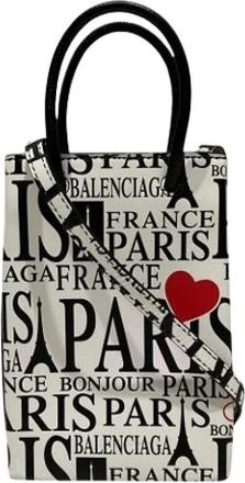 Balenciaga Sac Mini Vintage Pre-owned - Femme - Pre-owned - Blanc - Taille: ONE Size