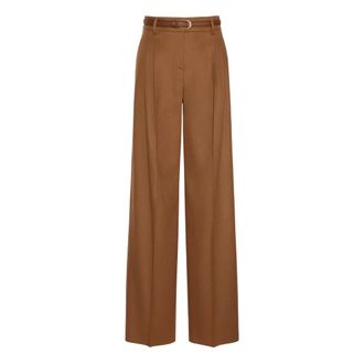 Max Mara Weite Hosen - - Trousers - Damen - Braun - L