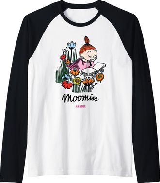 Moomin Mumin Mymble Reading Raglan