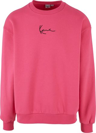 Karl Kani Herren KM242-031-1 Small Signature Os Crew pink, M
