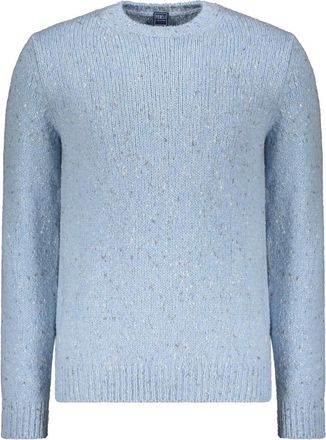 Fedeli Homme, Pulls, Bleu, Taille: L Pull ras du cou