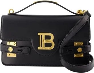 Balmain Hobo Bags - B-Buzz 24 Crossbody - Leather - Black - Gr. unisize - in Schwarz - für Damen