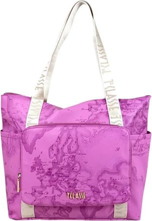 Alviero Martini 1A Classe Femme, Sacs, Rose, Taille: ONE Size Soft Color Shopper Packable Ripiegabile