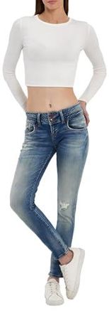 LTB Jeans Jeans Julita X Jeans, Luciana Wash 55258, 28W x 30L Femme