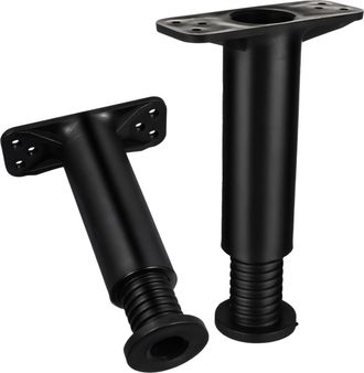 Valiclud 2stücke Bettbeine Mittelstütze Aus Höhenverstellbar Möbelstützbeine Für Bettrahmen Mit Robuster Konstruktion Passend Für Wohn Und Schlafzimmer