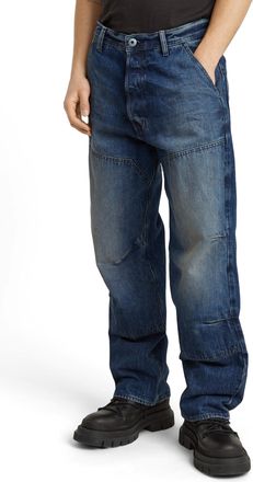 G-Star G-Star Herren Carpenter 3D Loose Jeans Jeans, Blau (Worn in Mountain Dusk D23695-d499-g817), 28W / 32L