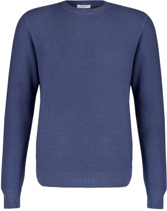 Boglioli Klassischer Pullover - Blau