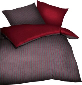 Kaeppel Mako-Satin Bettwäsche 135x200 (326 rubin)