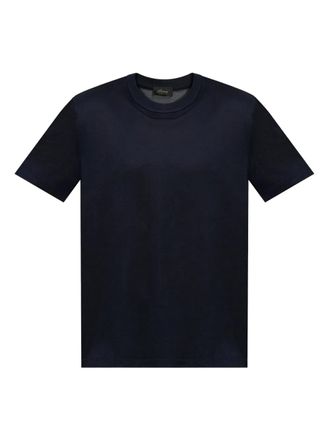 Brioni t-shirt &agrave; col ras de cou - Bleu