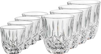 Spiegelau & Nachtmann 8-teiliges Barista Kaffeegläser-Set, Cappuccinogläser (234 ml) und Espressogläser (90 ml), Kristallglas, Noblesse Barista, 105602