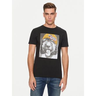 Replay T-Shirt M6951.000.2660 Schwarz Regular Fit