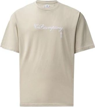 C.P. Company T-shirt &agrave; logo brod&eacute; en coton