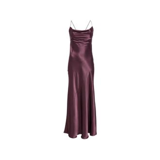 Pinko Pinko, Femme, Robes, Violet, Taille: 34 FR Long Slip Dress