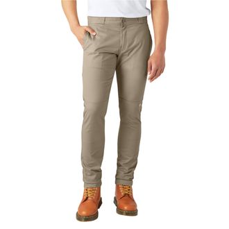 Dickies Herren Arbeitshose mit Doppelknie, Enge Passform L&auml;ssige Business-Hose, W&uuml;stensand, 34W / 32L