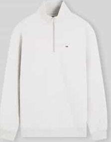 Tommy Jeans Regular Fit Sweatshirt aus Baumwoll-Mix