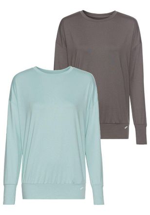 FAYN SPORTS Yogashirt (2er-Pack) Atmungsaktiv & schnelltrocknend im praktischen 2er-Pack