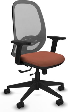 Piqueras y Crespo Cilanco Verwaltungsstuhl mit 2D-Armlehnen, h&ouml;henverstellbare Lendenwirbelst&uuml;tze, ausgestattet mit Syncro/Traslack und Schneideschaum, mit Rollen von 6