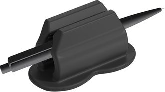 Generic Trocken abwischbarer Markerhalter - flexibler Clip-Organizer, elastische Silikon-Stiftklaue, wasserdichter, rutschfester Halter mit starkem Halt | Sch