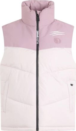 Plein Sport Femme, Vestes, Rose, Taille: 42 FR Short Vest