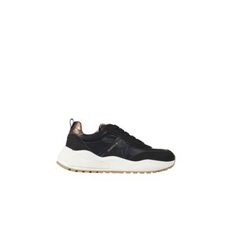 Alexander Smith Blaze Donna in Schwarz mit geknitterter kupferner laminierten Ferse - - Shoes - Damen - Schwarzk - 36 EU
