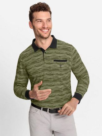 Hajo T-Shirt Langarm-Poloshirt Langarm