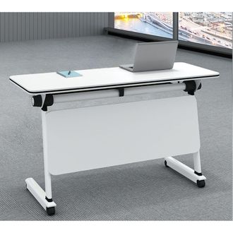 Generic Klapptisch, klappbarer Konferenztisch mit Metallrahmen - tragbare Schulungs- und Besprechungsl&ouml;sung f&uuml;r B&uuml;ros, Klassenzimmer und Konferenzr&auml;ume