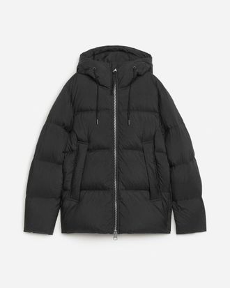 Arket Upcycled Down Steppjacke -Schwarz