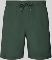 Shiwi Badehose mit Label-Patch Modell Mike