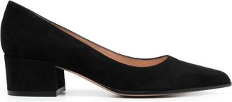 Gianvito Rossi Femme, Chaussures, Noir, Taille: 41 EU Pointed Toe Block Heel 45mm