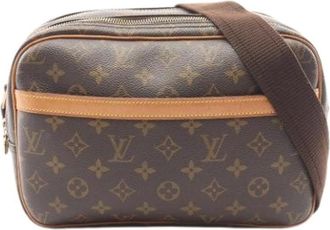 Louis Vuitton Sac bandouli&egrave;re vintage Monogram pr&eacute;-poss&eacute;d&eacute; - Femme - Pre-owned - Brun - Taille: ONE Size