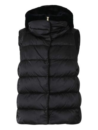 Herno gilet à design matelassé - Noir