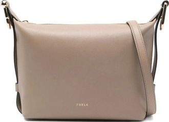 Furla Femme, Sacs, Beige, Taille: ONE Size Mini Greige Hobo Sac