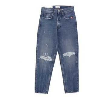 Amish Herren Denim Jeans Slim Fit - - Jeans - Herren - Blau - W34